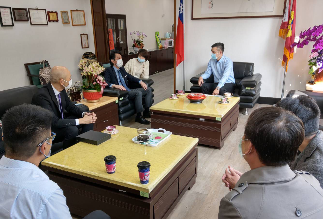 Presentation of a plaque of appreciation to the Criminal Investigation ...